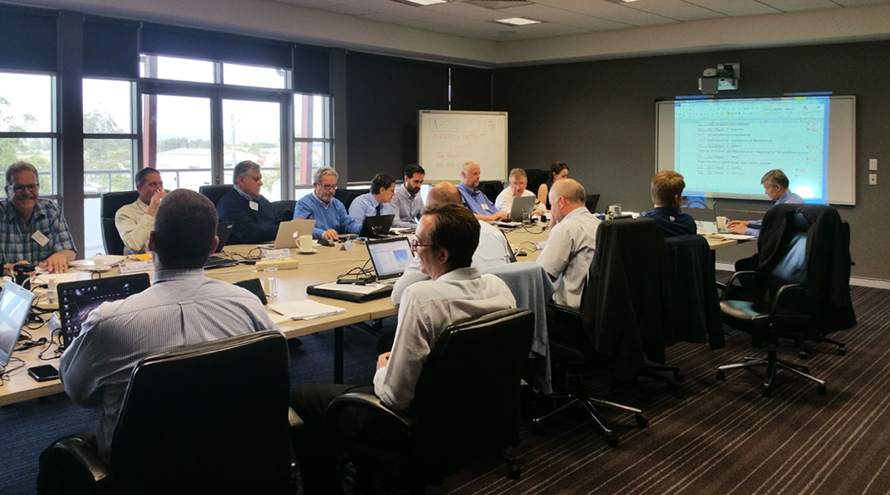 Standardization committee ATEX in Newcastle (Australia)